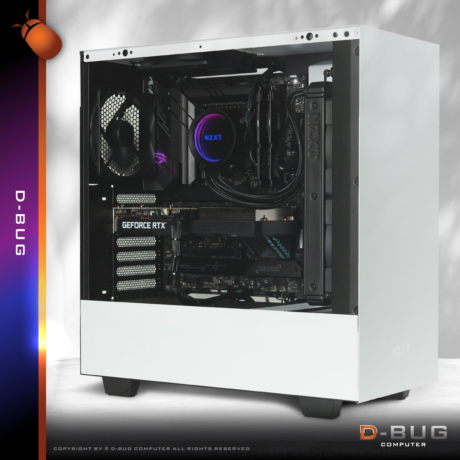 Intel i7 Gen12 + RTX3060 Ti OC – D-bug Computer