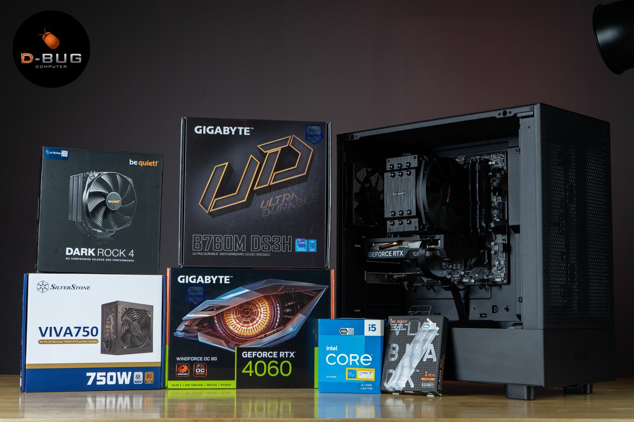 Mozilla LV65 (คอมประกอบ) INTEL i5-13500 / RTX4060 WFOC 8GB | DBUG67021 ...